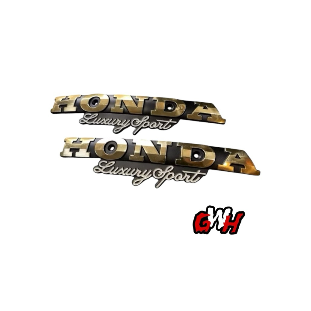 Original HONDA GL Pro Max Series Hawk Tank Emblem Logo Sticker | Shopee ...