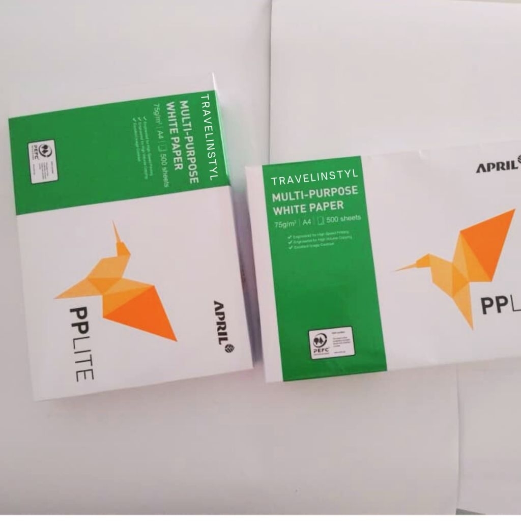 PP LITE A4 75 GSM HVS Paper 500 Sheets Rim/ | PaperOne MULTIPURPOSE HVS ...