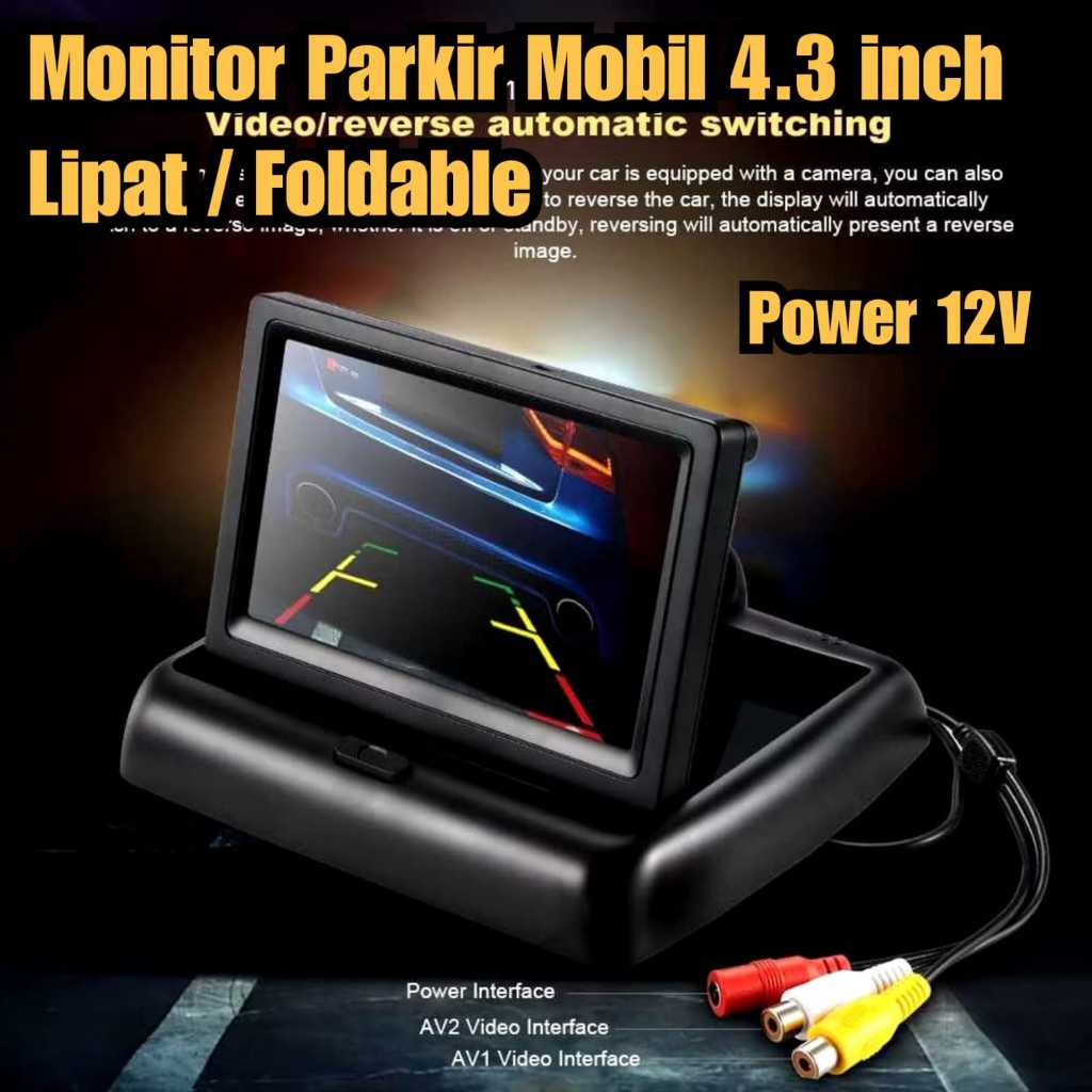 LAYAR Car parking lcd screen portable small monitor Car parking monitor ...