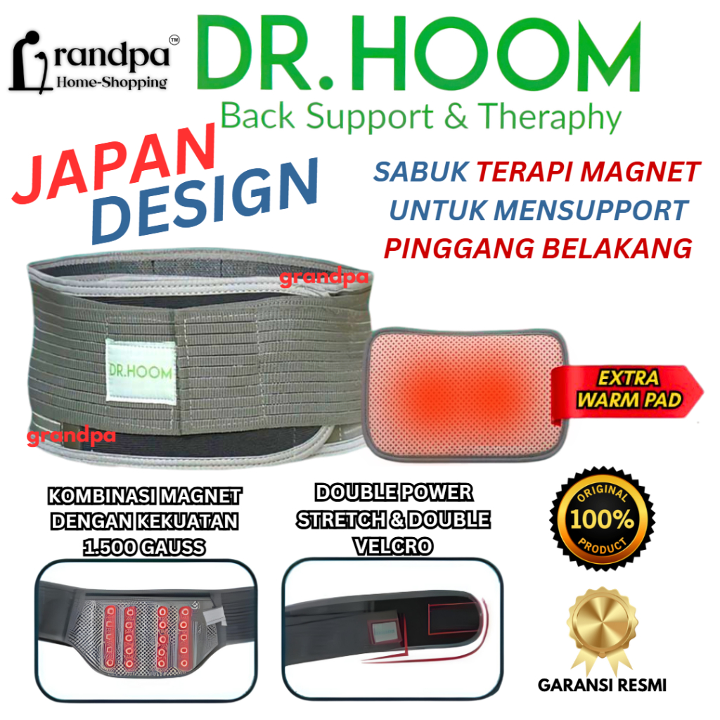 Original DR HOOM BACK SUPPORT AND THERAPY Health THERAPY Corset for ...