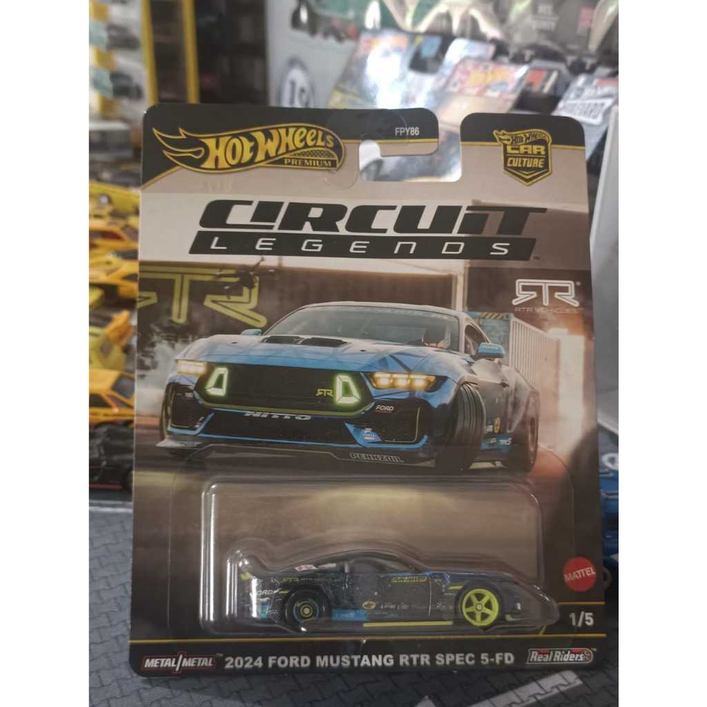 Hot Wheels Premium Carded Ford Mustang RTR Spec 5-FD, Pininfarina ...