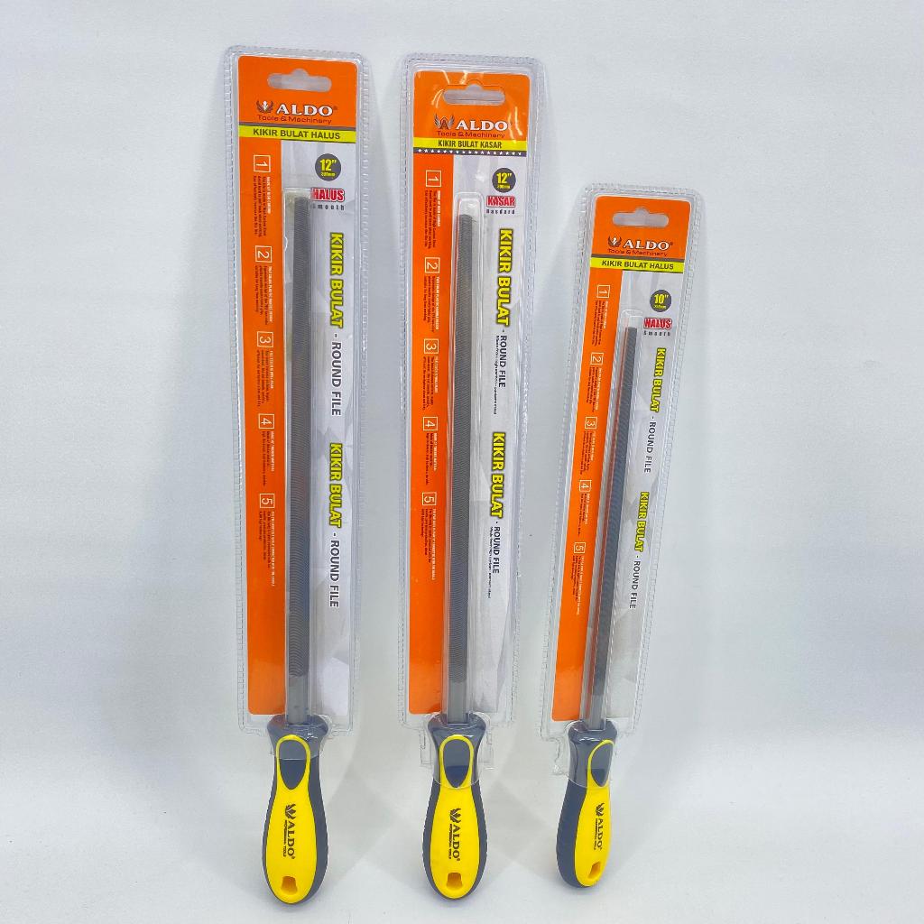 ALDO BRAND COARSE ROUND FILE (6/S8/S10/S12 INCH) | Shopee Philippines