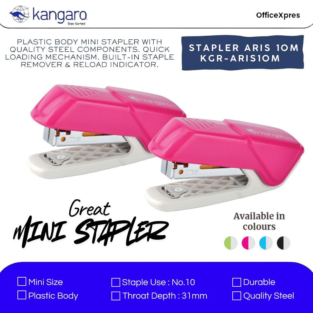 Mini Hector Mini Snap/ Aris 10M Mini Kangaro Stapler/ Small Stapler ...