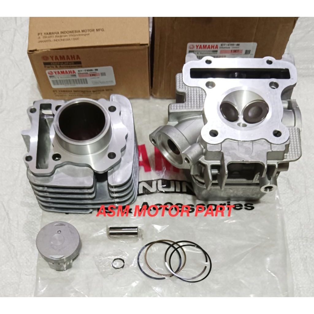 CYLINDER HEAD PLUS BLOCK SEHER JUPITER Z1 NEW JUPITER Z1 INJECTION ...