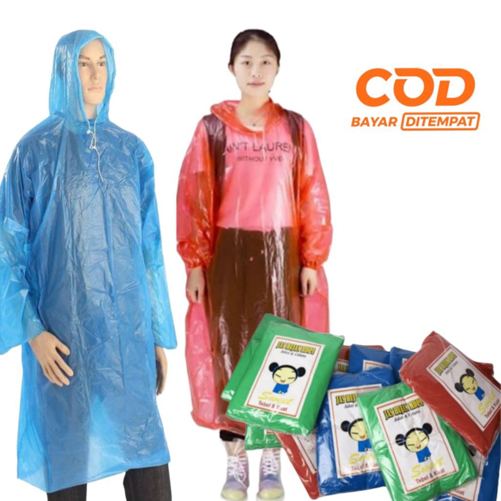 Sweet Plastic Raincoat Raincoat/ | Shopee Philippines