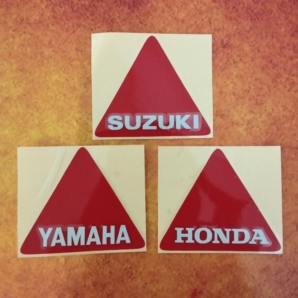 Triangle Cutting Sticker for Motorcycle Security | Shopee Philippines