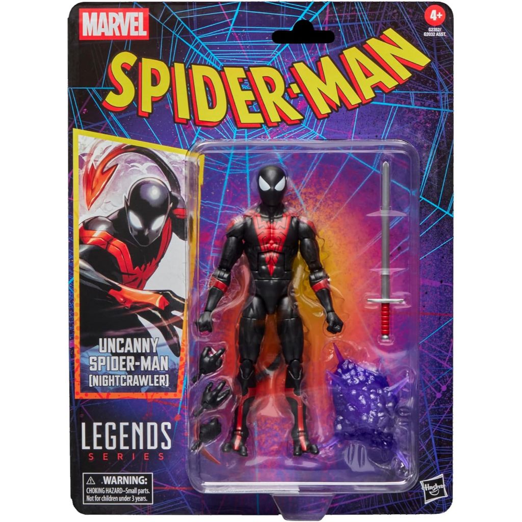 SPIDER-MAN Marvel Legends Series Uncanny (Nightcrawler) | Shopee ...