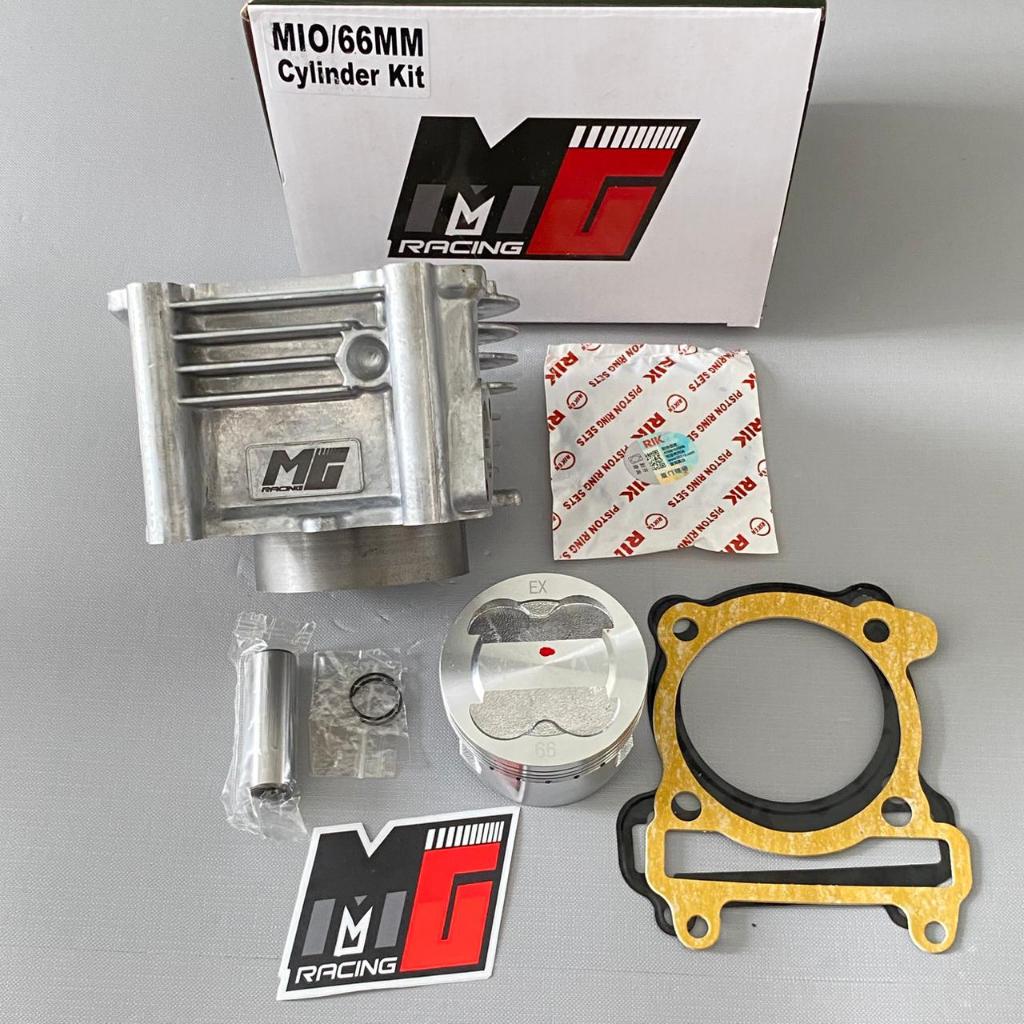 Mio sporty smile soul 66 borup casting block MG Racing piston set made ...