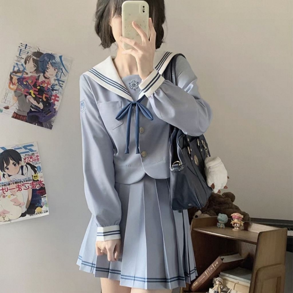 Yaong - Seifuku Uniform Set [Nanyoushe] JK Sailor Academy Uniform ...