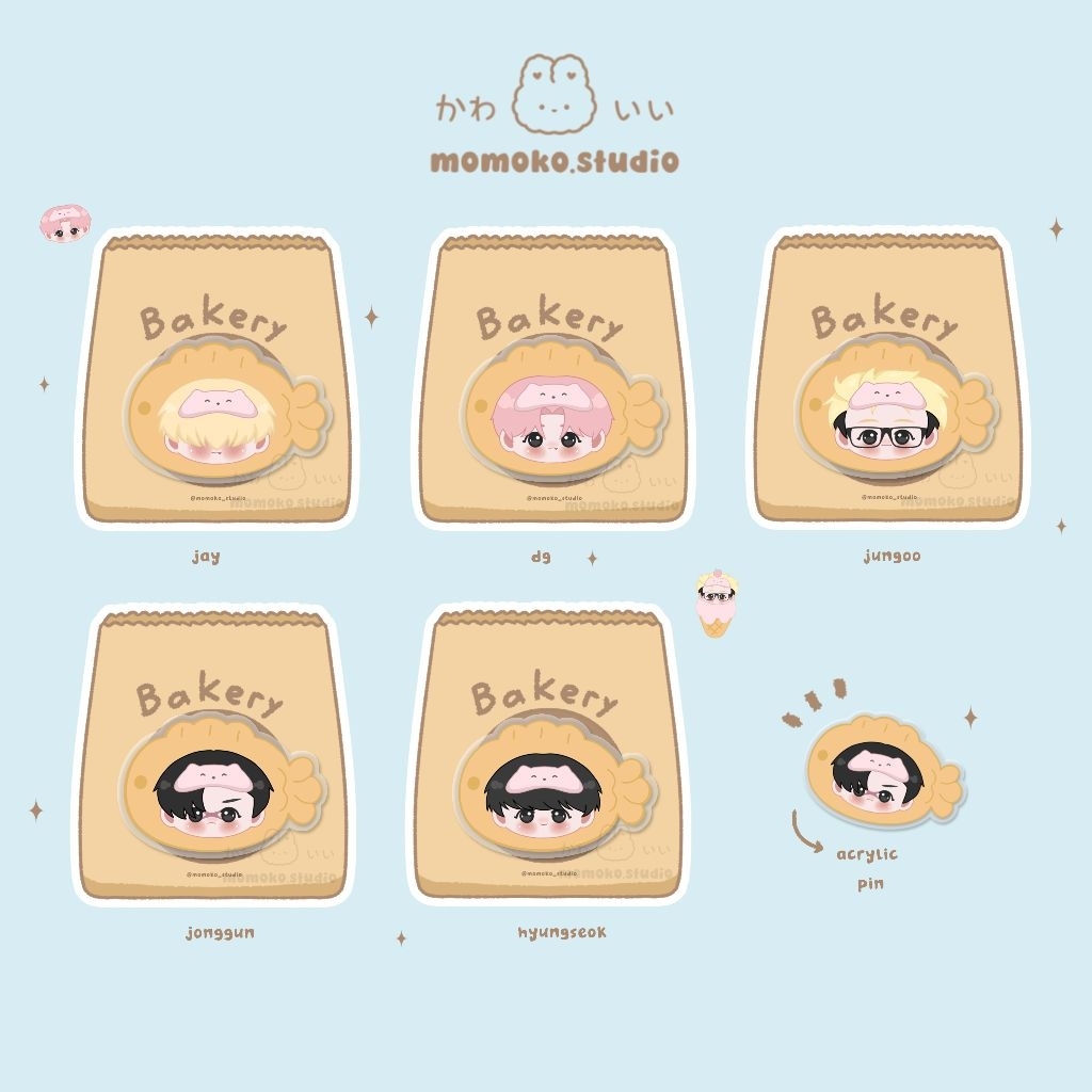 Cute chibi lookism acrylic pin | Shopee Philippines
