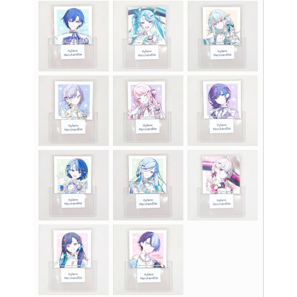Project Sekai 5th Anniversary Thanksgiving Kansai Hologram Sticker ...