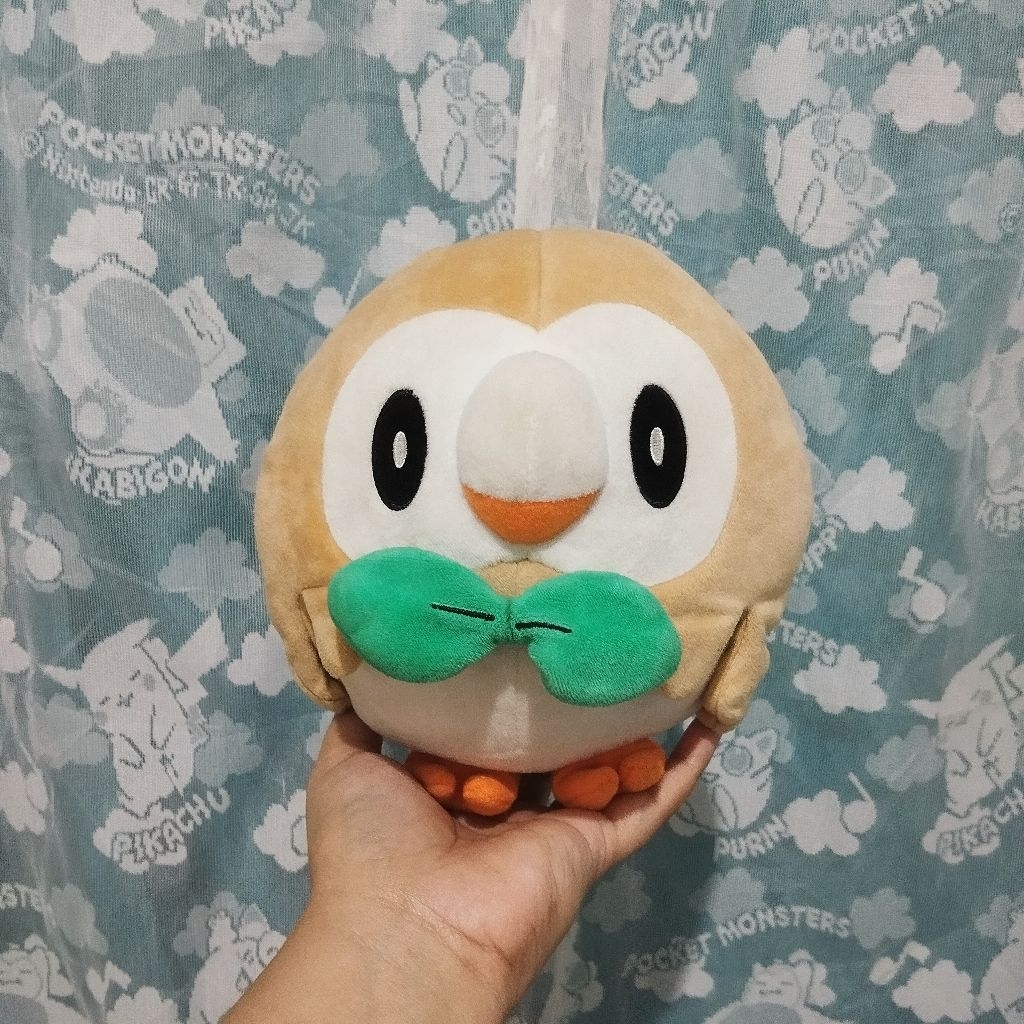 Pokemon ROWLET Pokemon center Doll | Shopee Philippines