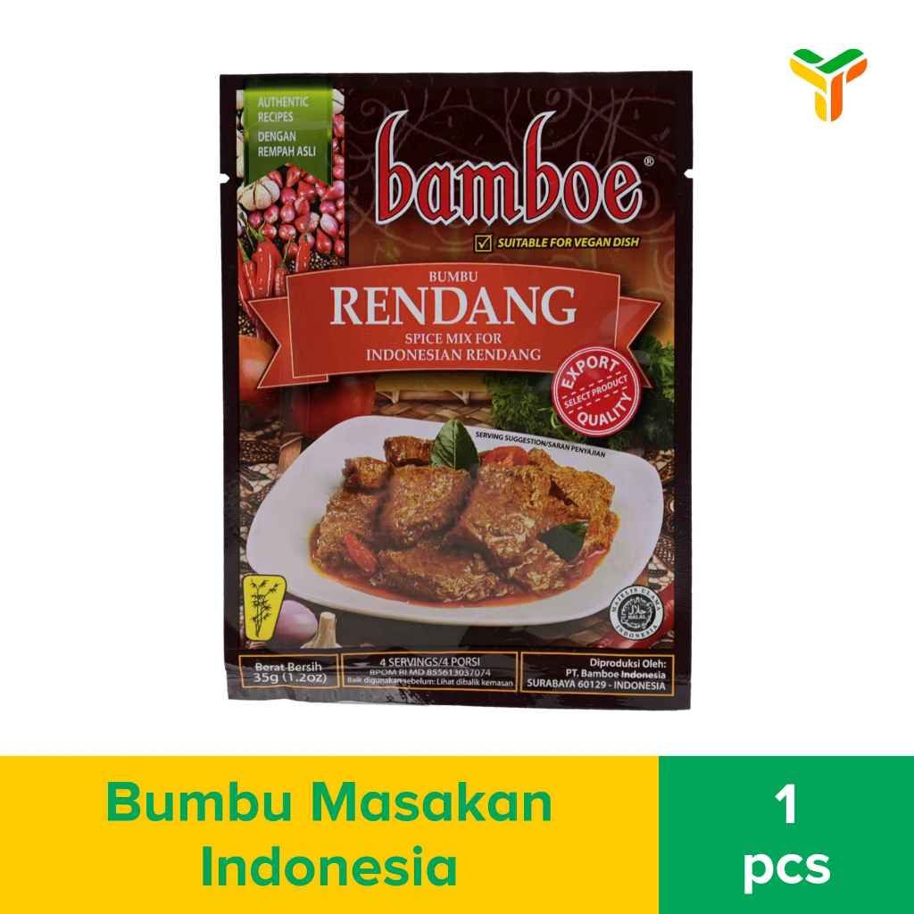 Bamboe Rendang Seasoning | Shopee Philippines