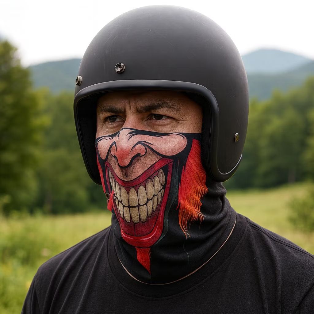 Elastic anti-dust motorcycle buff mask without seams | Shopee Philippines