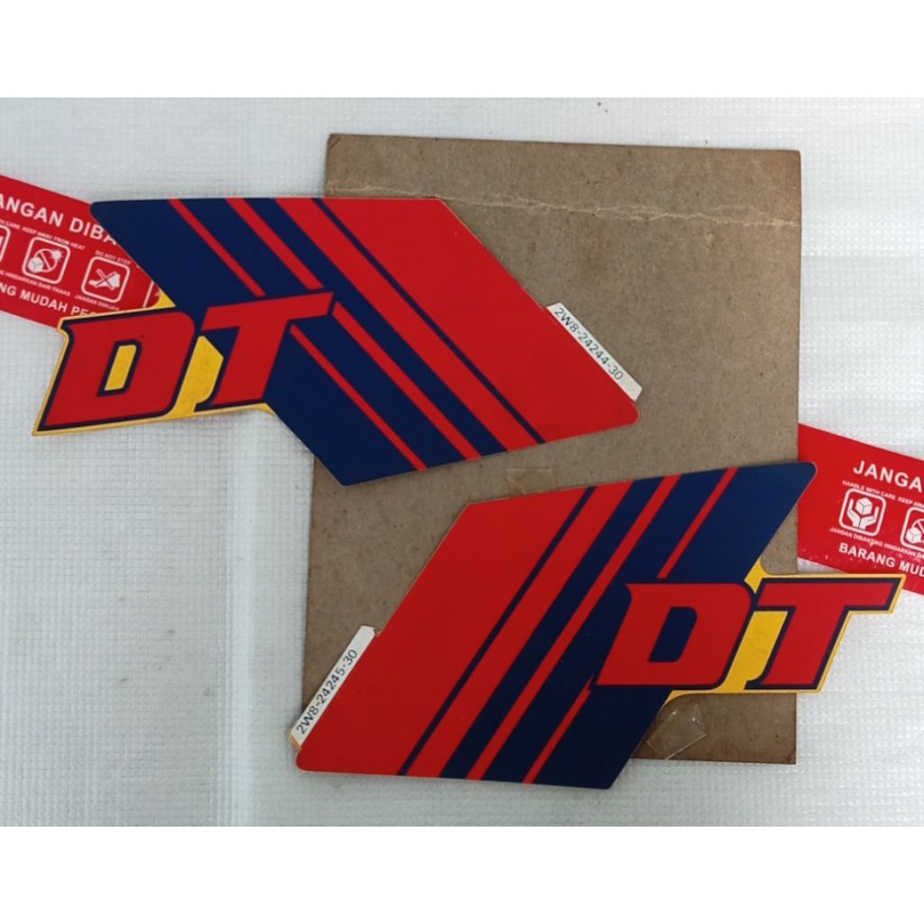 Yamaha dt100x dt100 Enduro tank sticker Enduro tank sticker dt100x ...