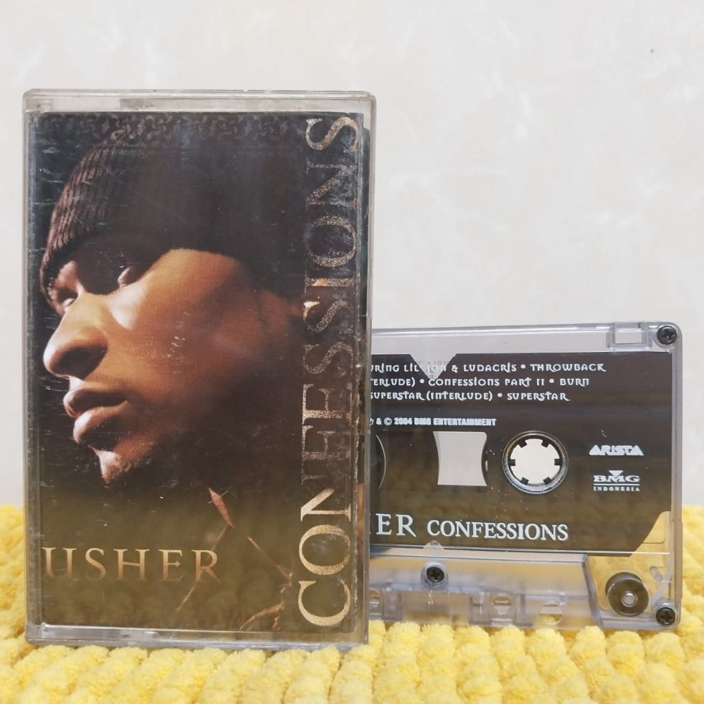 USHER CONFESSIONS CASSETTE (ORIGINAL) | Shopee Philippines