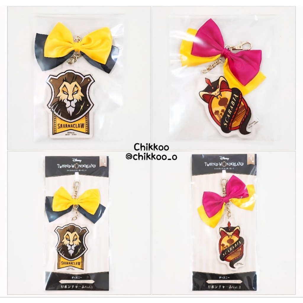 Twisted Wonderland Dorm Logo Ribbon Acrylic Charm | Shopee Philippines