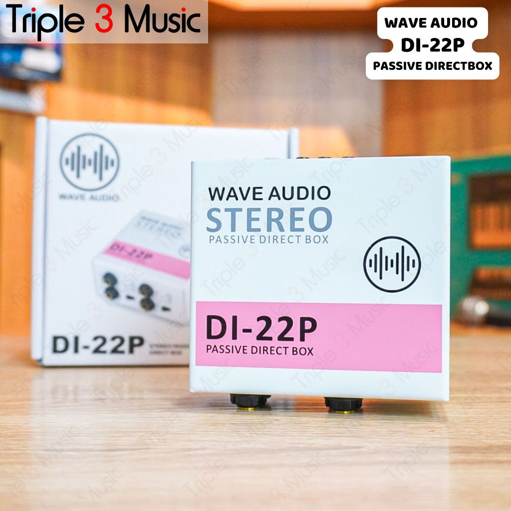 Wave Audio DI22P DI-22P DI 22P Stereo Passive Direct Box | Shopee ...