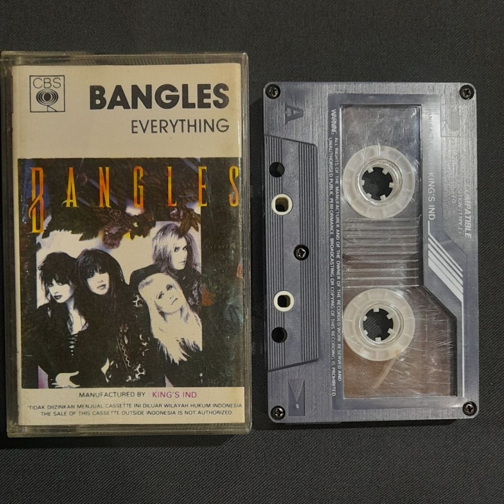 The Bangles Cassette - Everything | Shopee Philippines