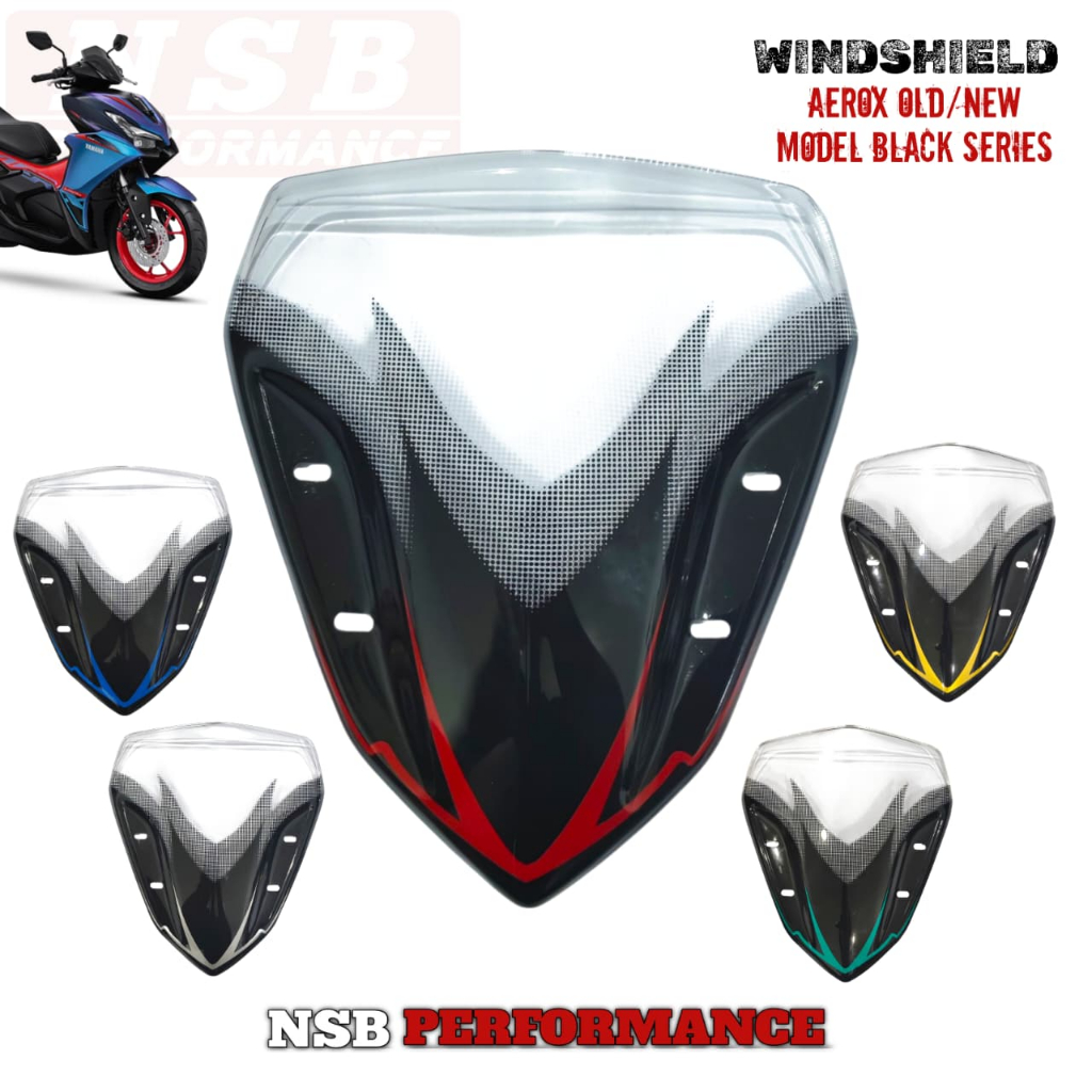 Visor Aerox Black Series All new Aerox old Aerox new Alpha Standard ...