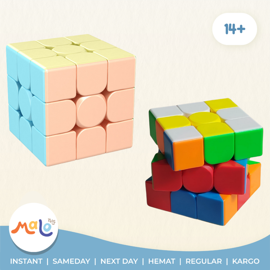 MALOTOYS - LOGIC Cube Puzzle 3x3 Educational Block Game for Children ...