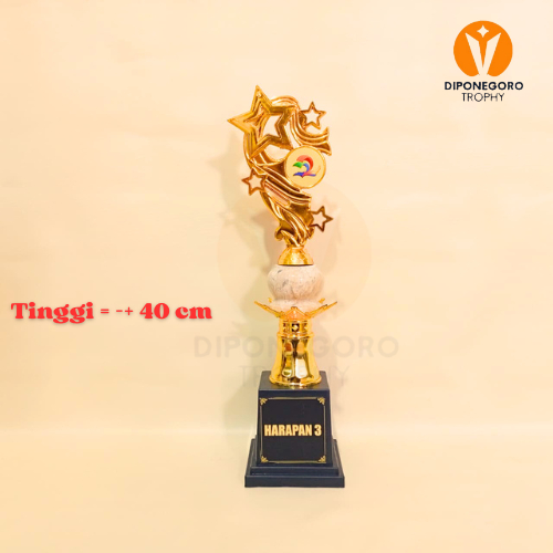 BEAUTIFUL ELEGANT SMALL STAR TROPHY, SINGLE SPIKE VARIATION | Shopee ...