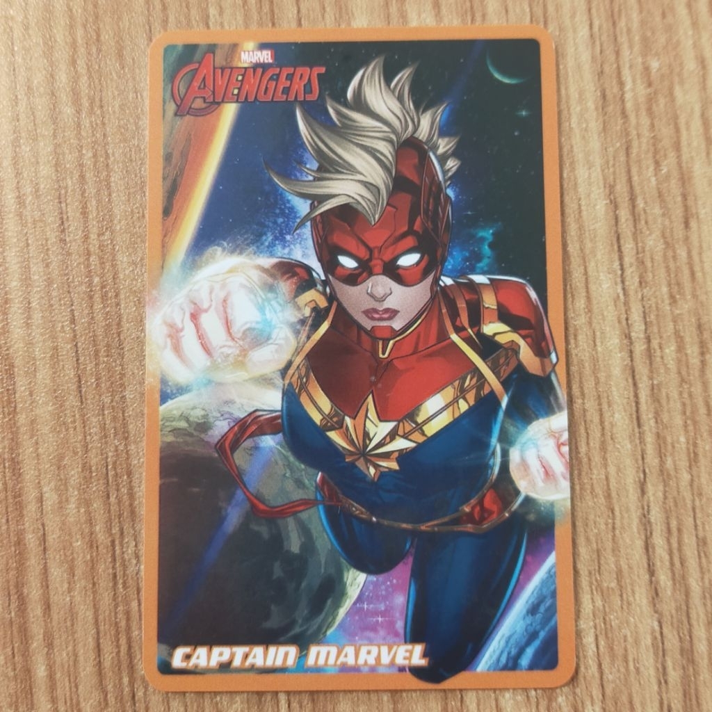 Avenger Timezone card R05 Captain Marvel | Shopee Philippines
