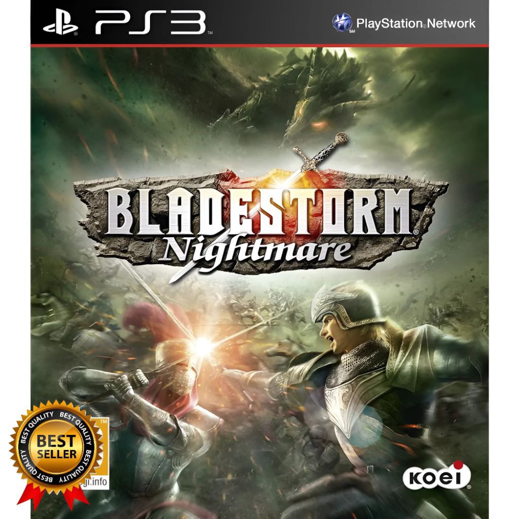 Cassette Game Flashdisk PS3 CFW OFW HEN Bladestorm Nightmare | Shopee ...