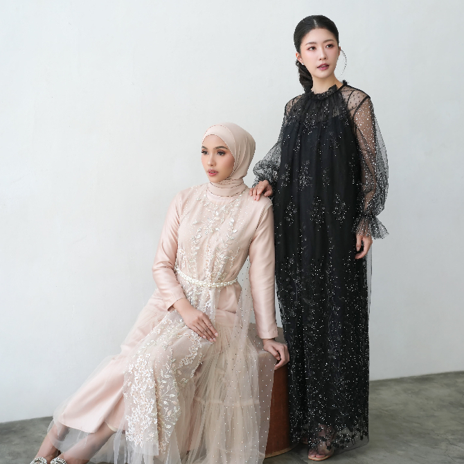 Aura Label - Sapphire Dress In Black | Shopee Philippines