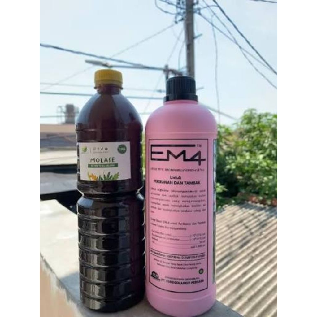 EM4 Fisheries 1 Liter + Molasses 1Kg | Shopee Philippines