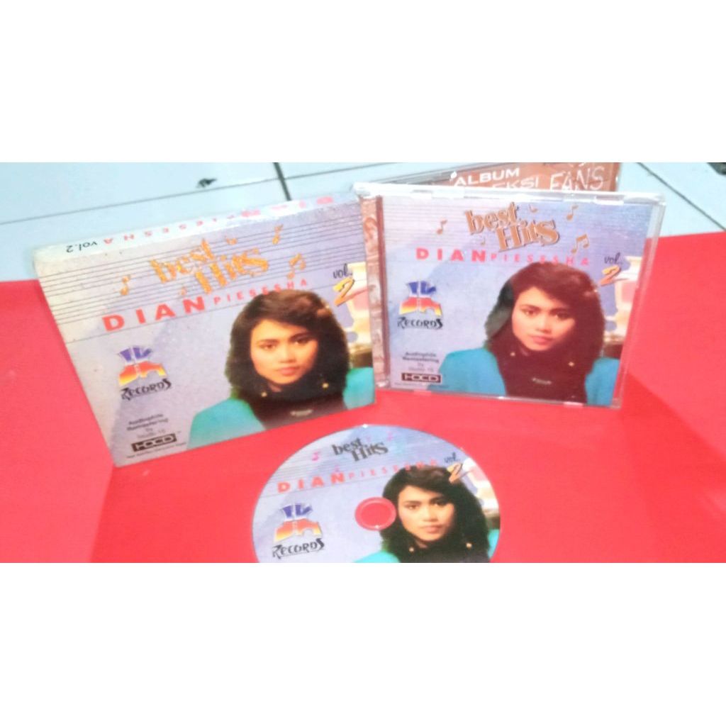 Original CD/DIAN PISESHA/JK RECORDS/BEST HITS VOL.2 | Shopee Philippines
