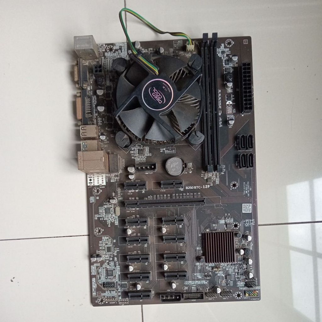 TOTAL DEAD MAINBOARD MOTHERBOARD b250 btc 12p | Shopee Philippines