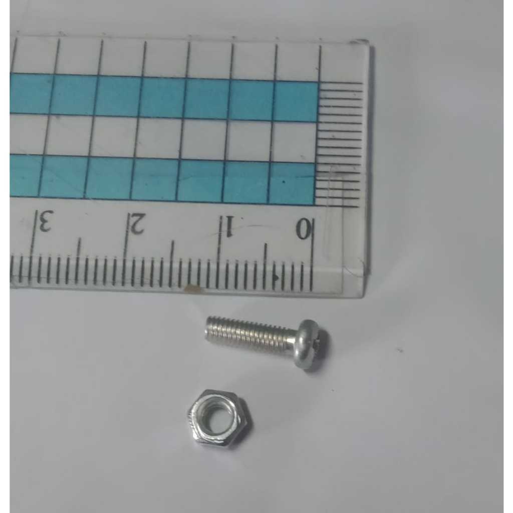 Jp bolts 3mm x 6/10/15/20/25/30/40/50/60 mm per piece | Shopee Philippines