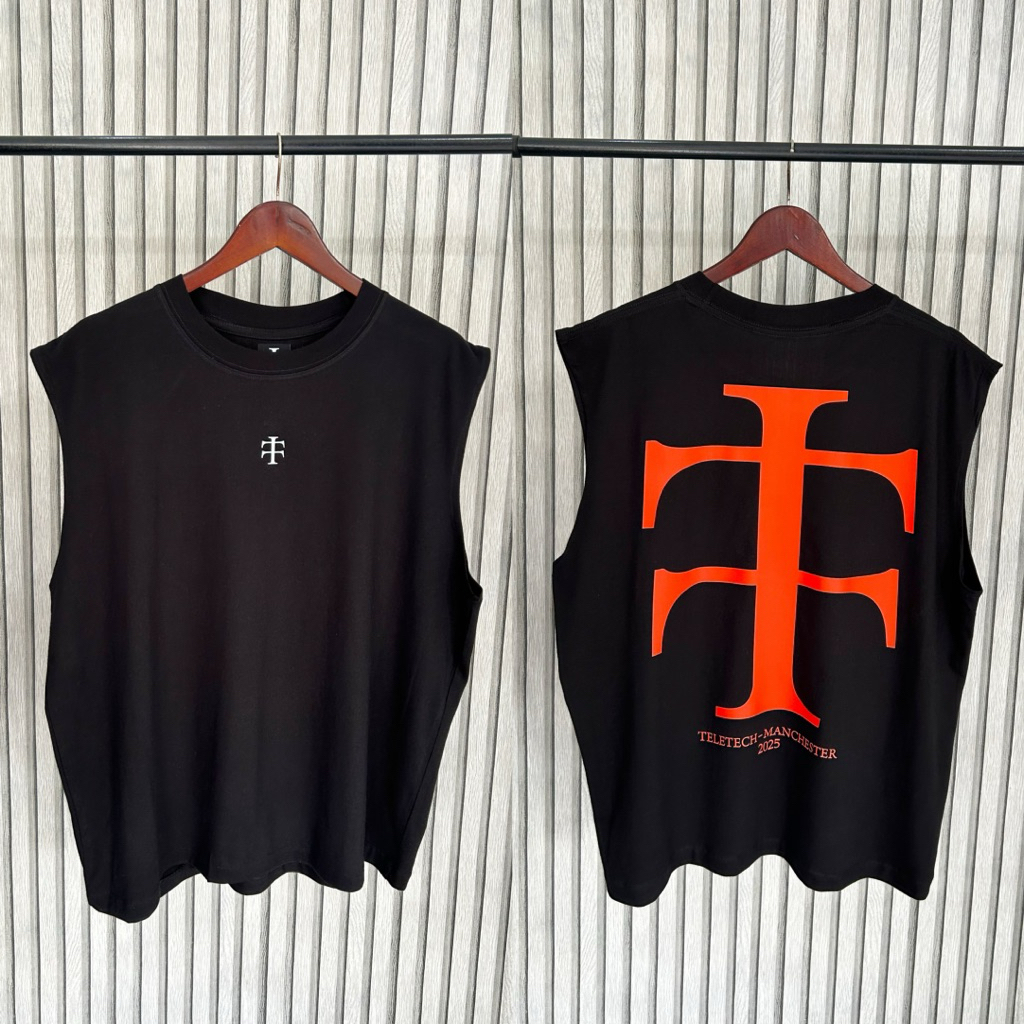 TELETECH sleeveless oversize | Shopee Philippines