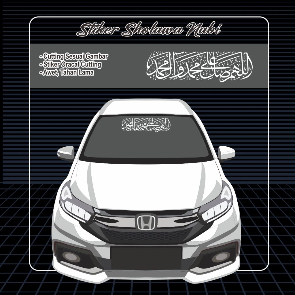 NABI Prophet's sholawat Cutting Sticker | Shopee Philippines