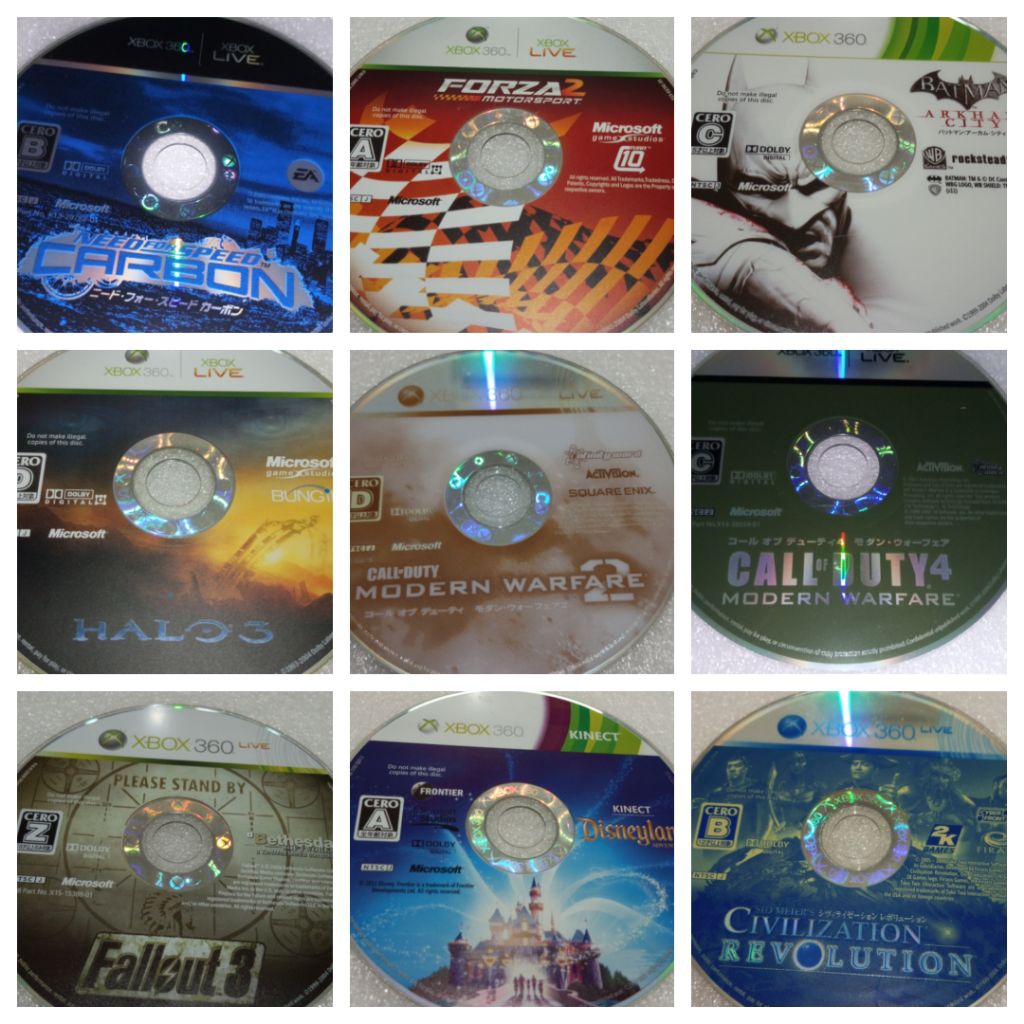 Xbox 360 game dvd (without box & manual) | Shopee Philippines