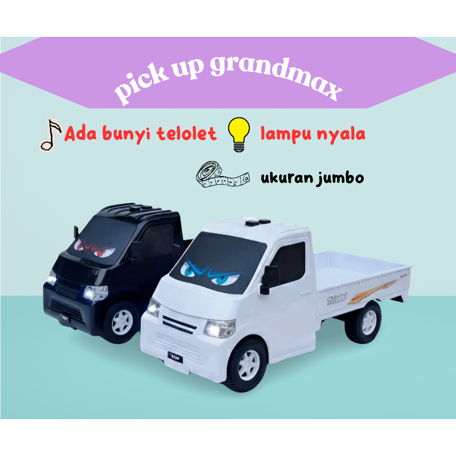 Grandmax pick up children's toy with lights, music, telolet lights ...