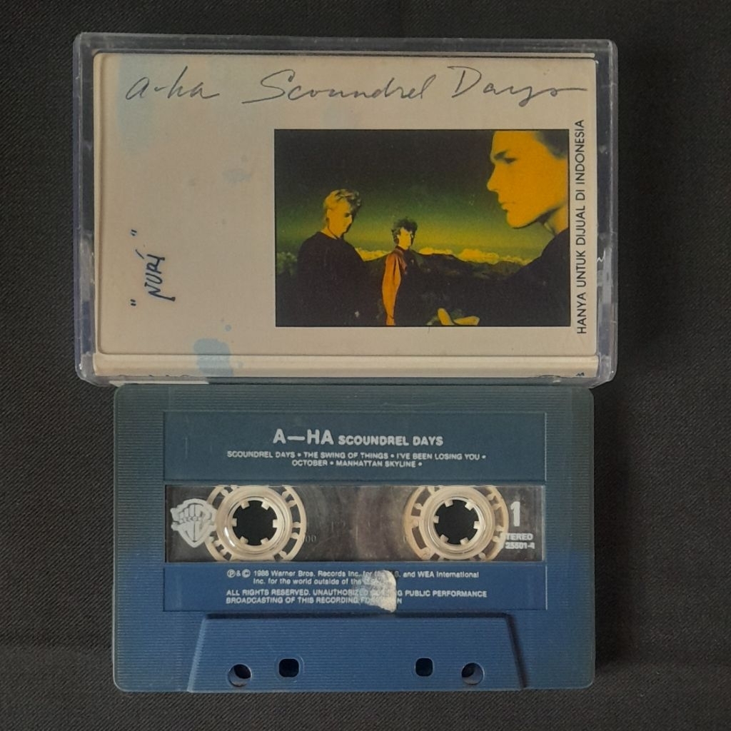 A-ha Cassette - Scoundrel Days | Shopee Philippines