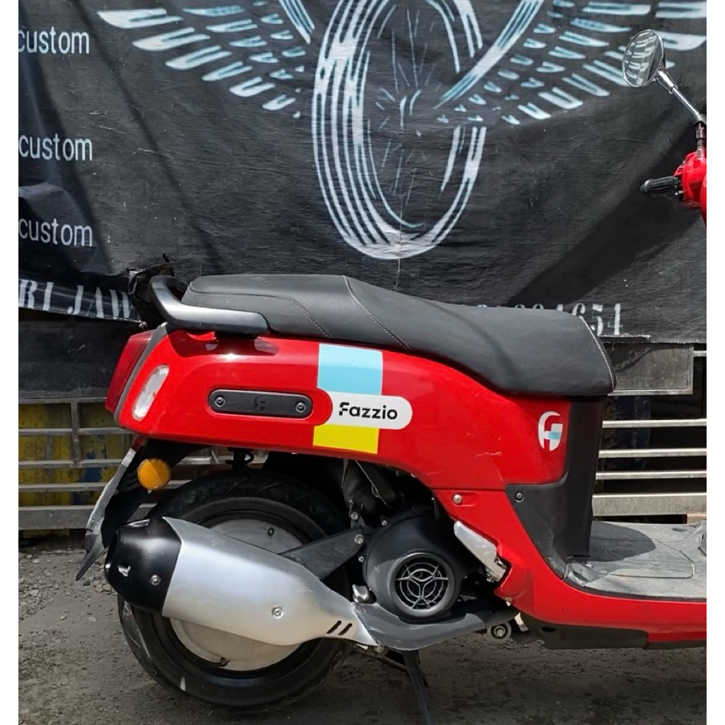 Fazzio exhaust Cover Fazzio exhaust shield | Shopee Philippines