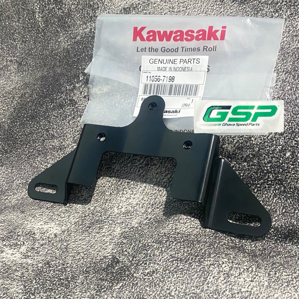 KAWASAKI Front License Plate Bracket Original KLX 150 Dtracker 150 ...
