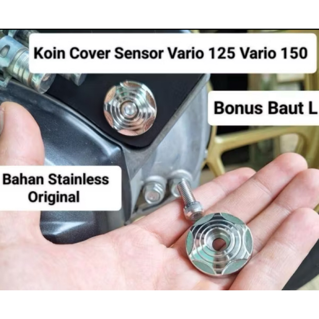 Speedometer sensor coin, standard vario sensor coin stainless steel ...