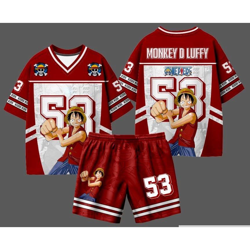 Children's Full Fringe Jersey Set Roblox T-Shirt & Sporty Pants Motif ...