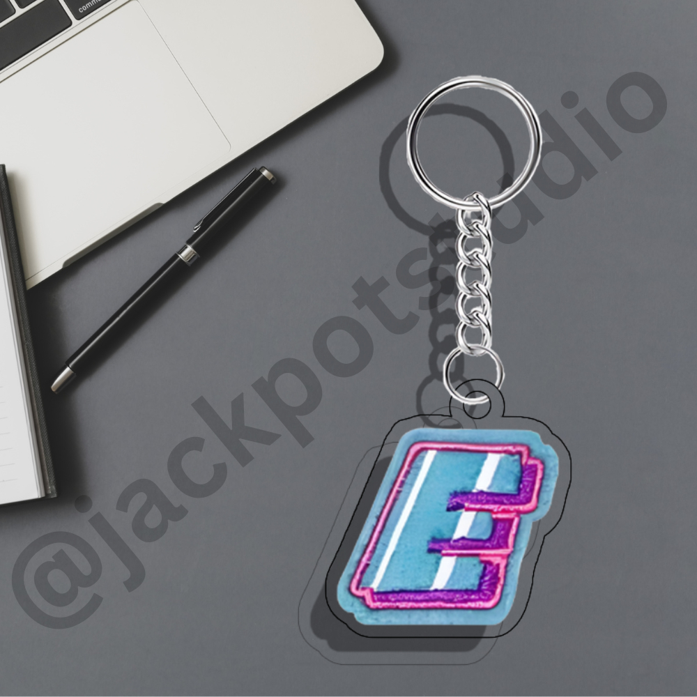 Alphabet Name Initial Keychain | Unique Accessories for Gifts and ...