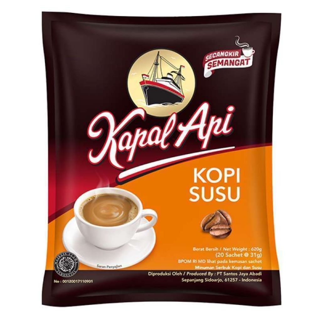 KAPAL API Coffee Milk 620gr (20 x 31g) | Shopee Philippines