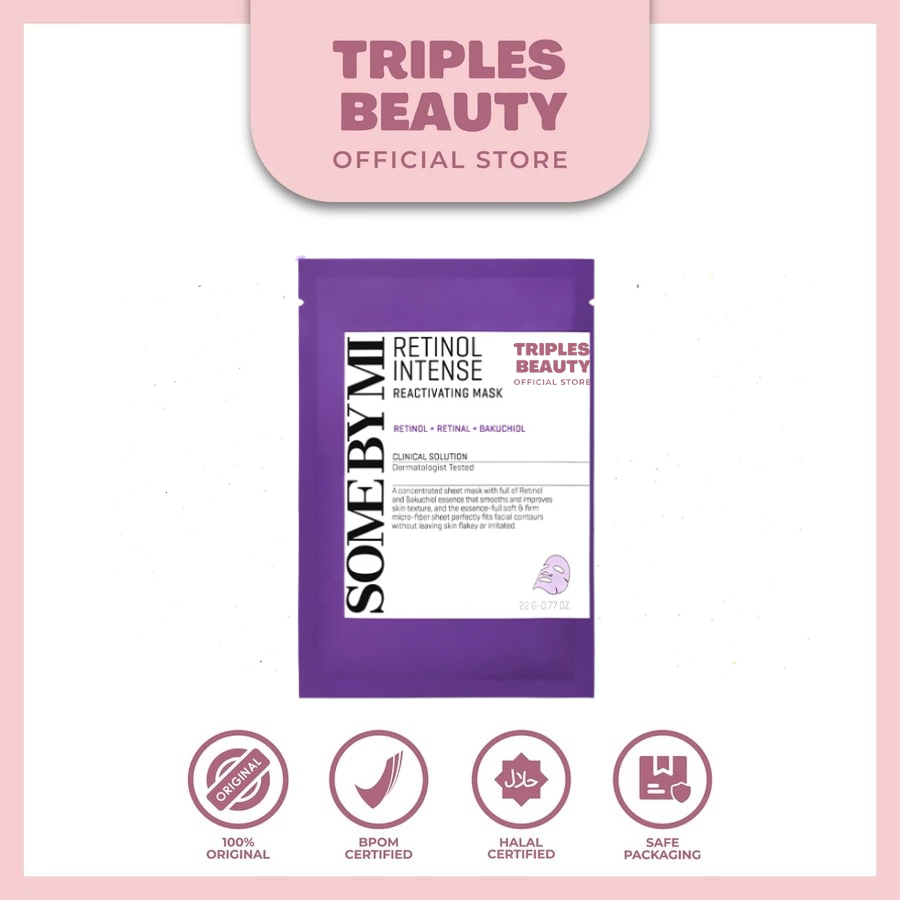 SOME BY MI - Retinol Intense Reacting Mask Sheet 1pcs | Shopee Philippines