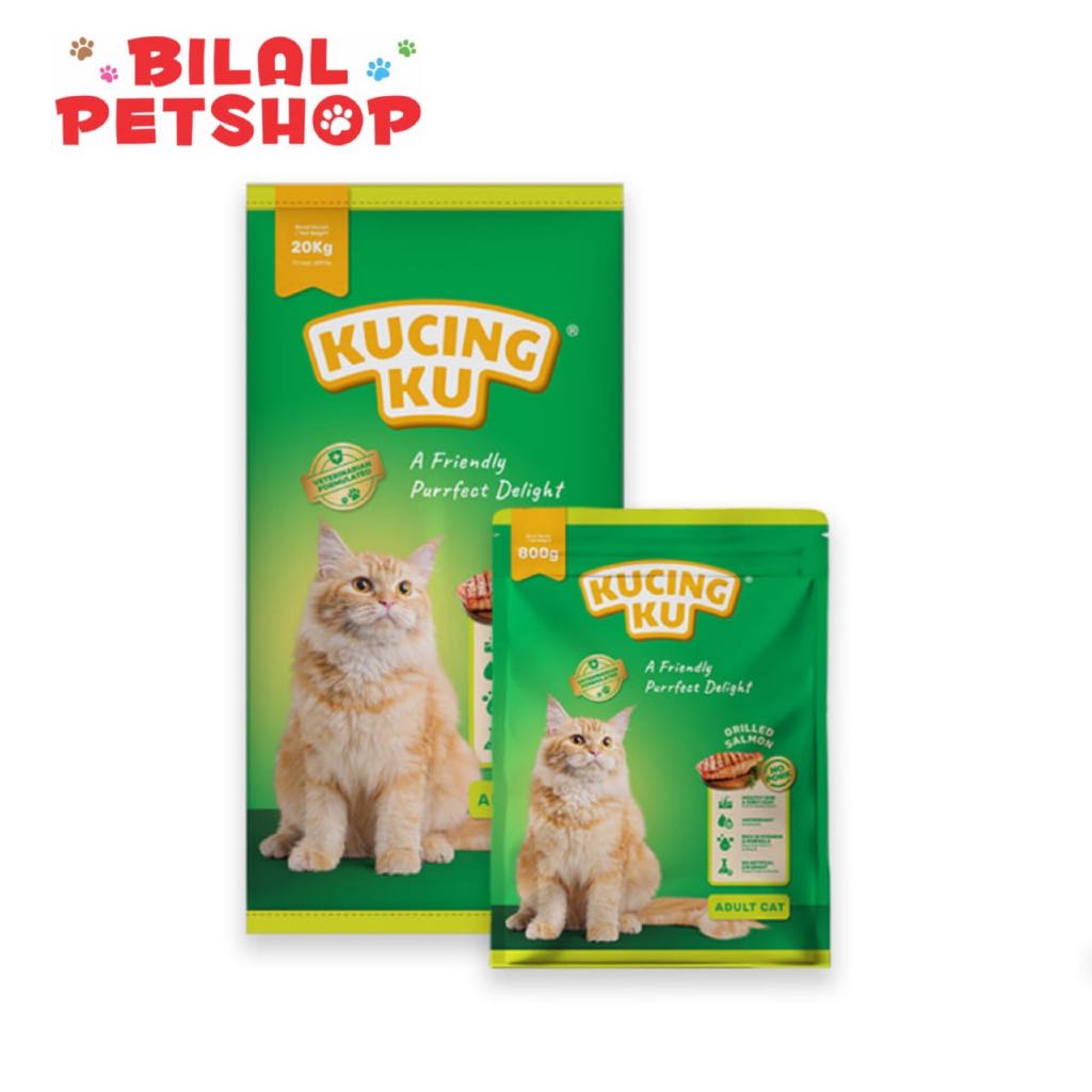 Cat Food 800gr KUCINGKU Adult Dry Food Cat Food 800gr TUNA SALMON ...