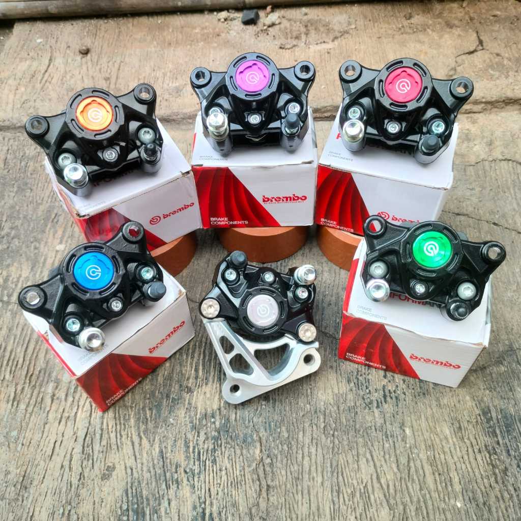 2P BLACK COIN CALIPER PACKAGE PLUS 300mm BRACKET JUP Z NUVO FIZR VEGA ...