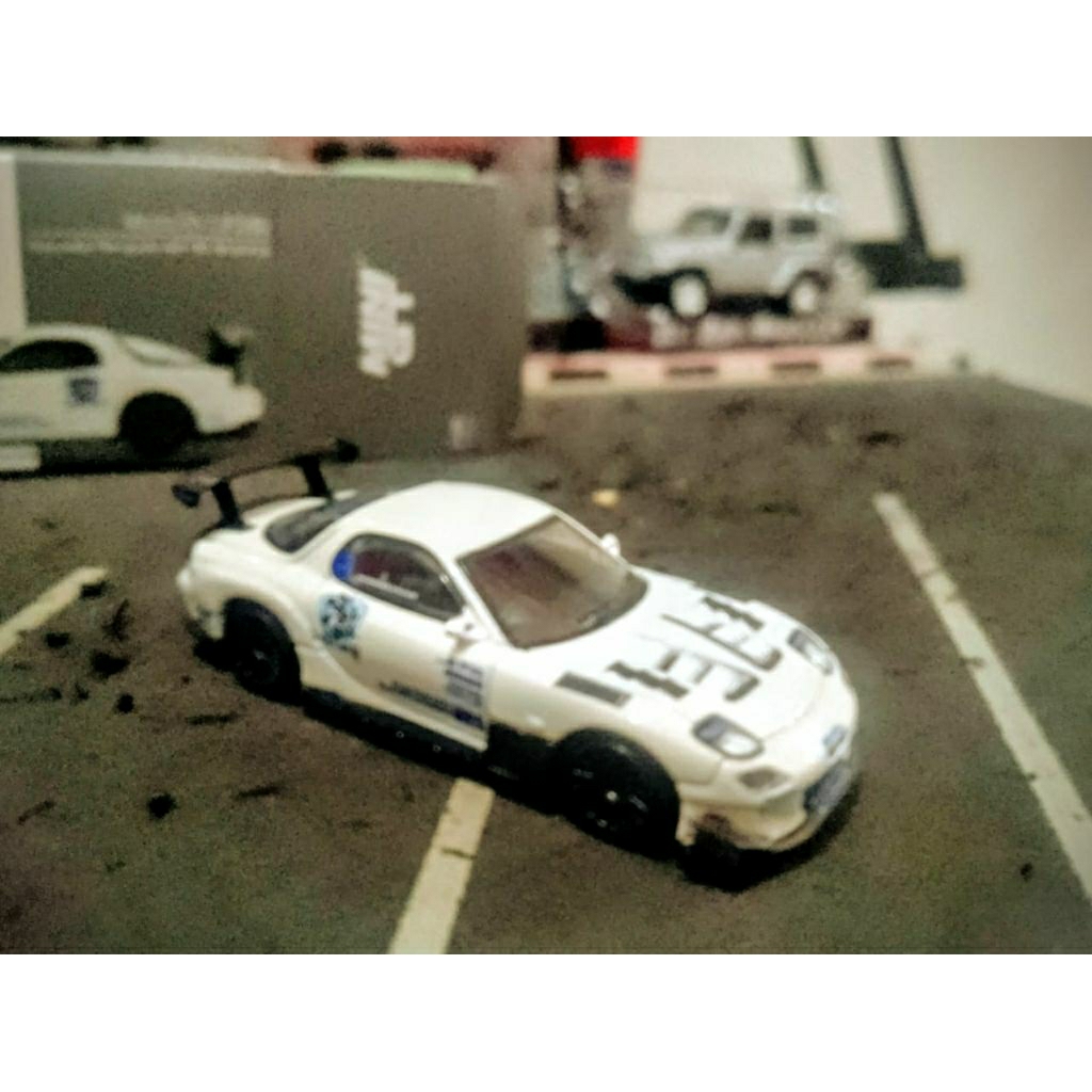 Diecast Mini GT Mazda RX7 RX 7 FD3S Itpsyoukai Rei Gouki with RE Akmiya ...