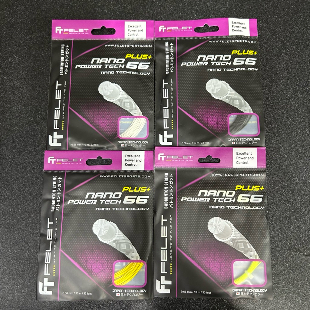 ORIGINAL NANO POWER TECH 66 FELET STRINGS | Shopee Philippines