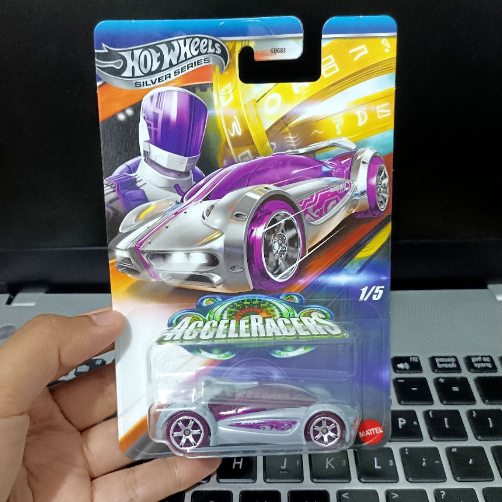 Hot Wheels Silver Series Acceleracers Iridium Acceleracer Silencerz ...